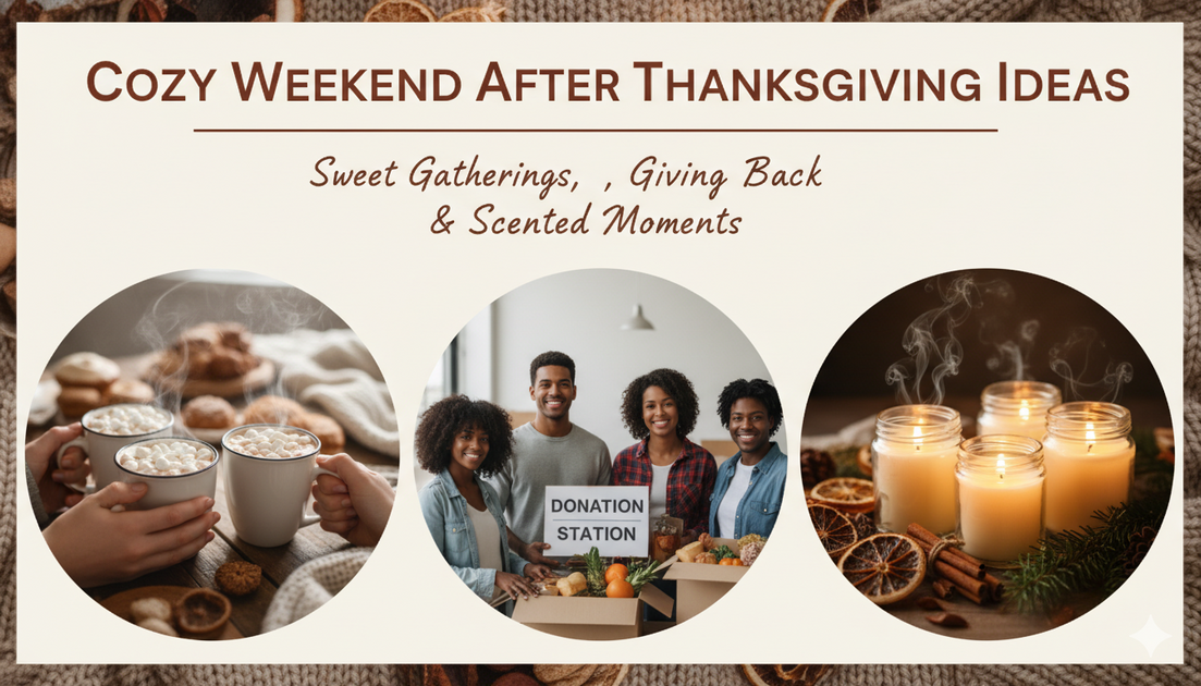 Cozy Weekend After Thanksgiving Ideas: Sweet Gatherings, Giving Back,