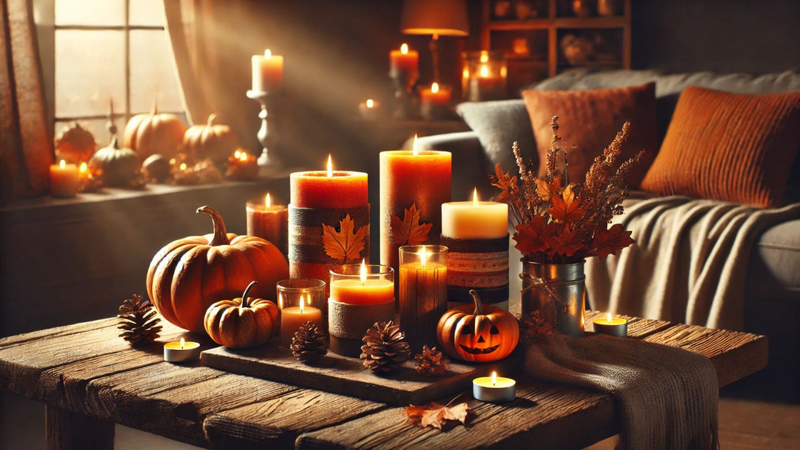 How to Create a Cozy Atmosphere with Fall-Scented Candles